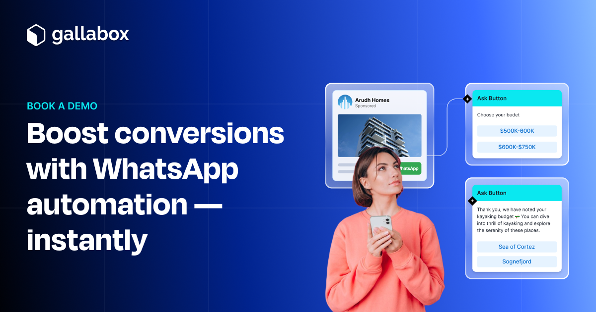 Book a Demo | Gallabox