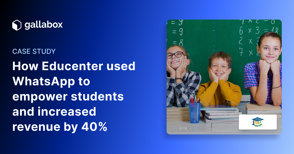 Educenter | WhatsApp Business customer story