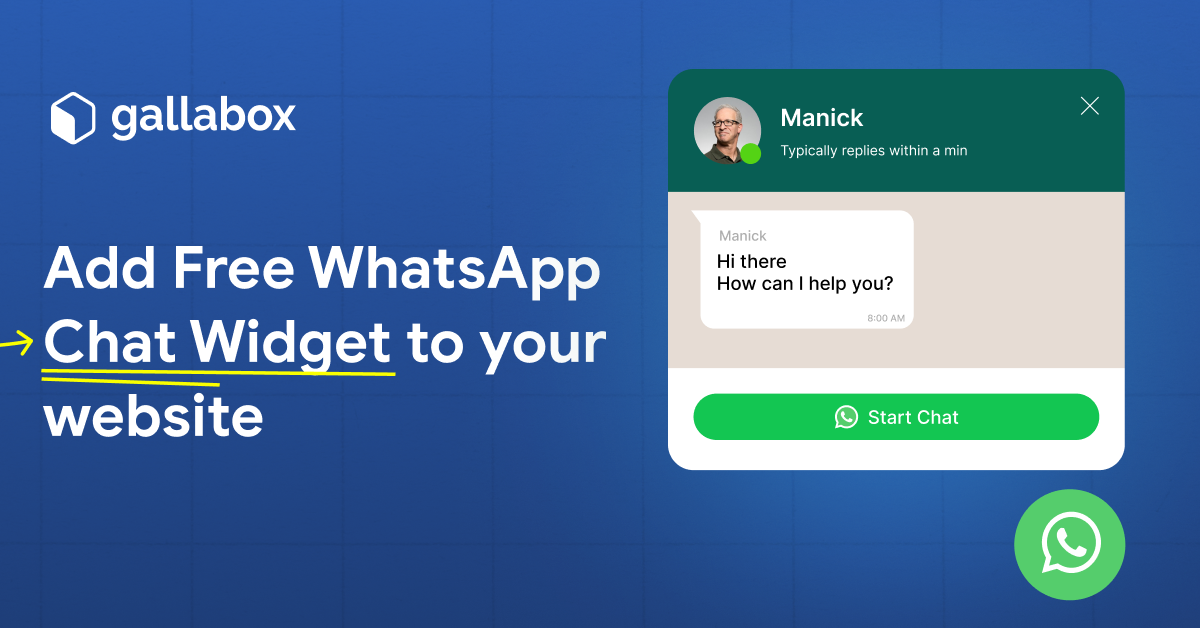 Free WhatsApp Chat Button — Add Click-to-Chat on Your Website